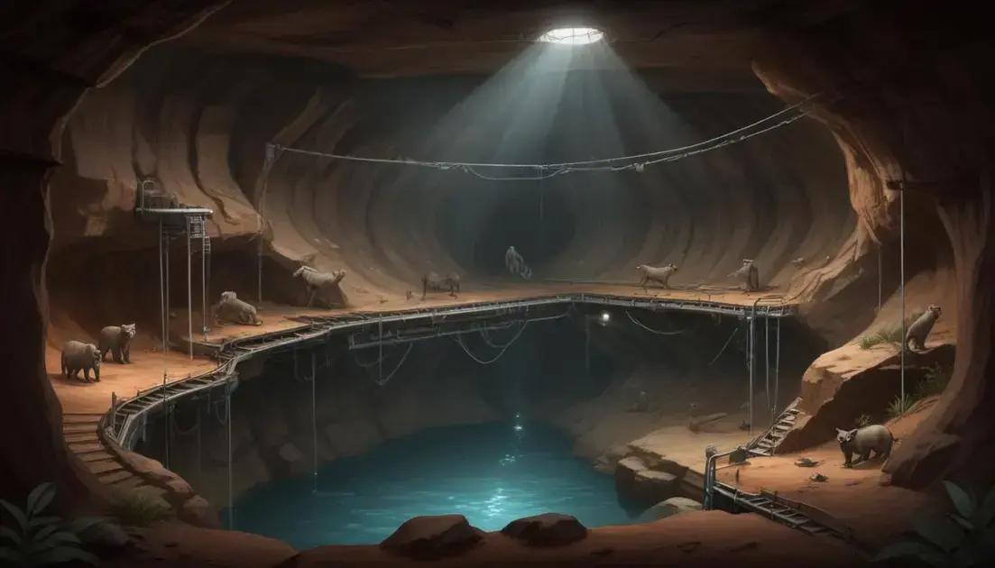 Fossa negra: descubra tudo sobre esse fenômeno subterrâneo fascinante